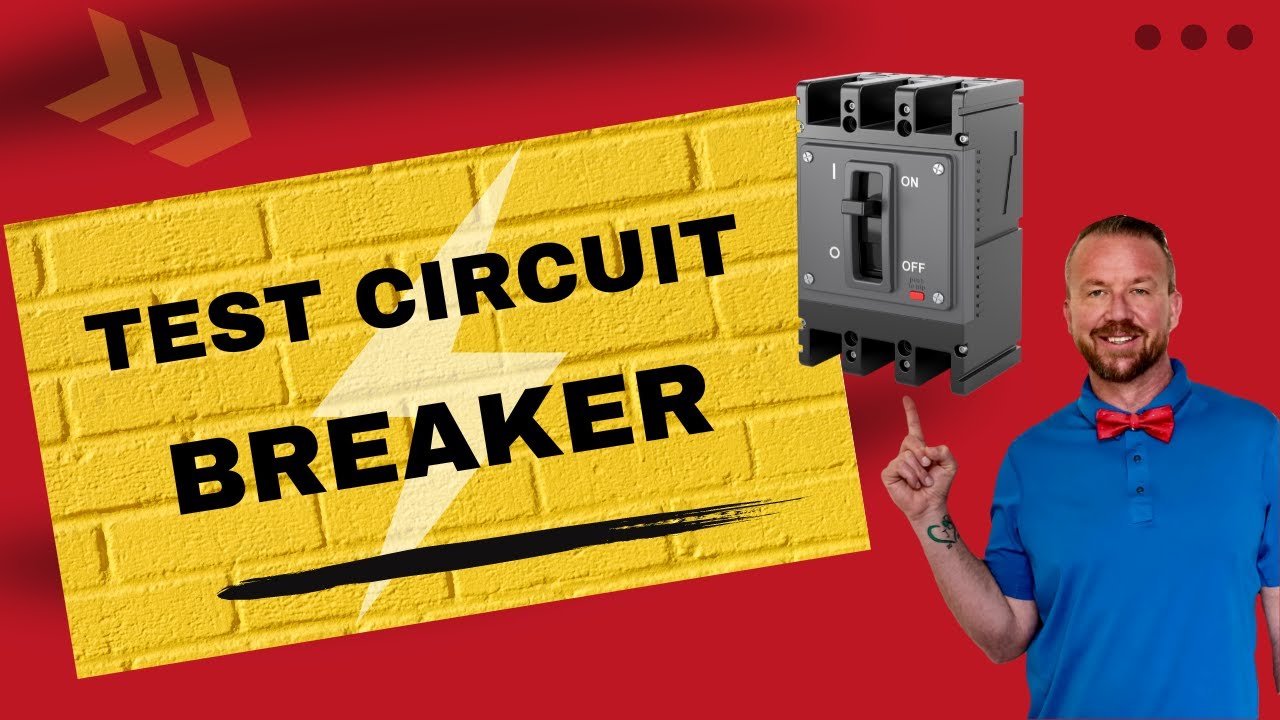 How to pull and test a circuit breaker anyone can do! - YouTube