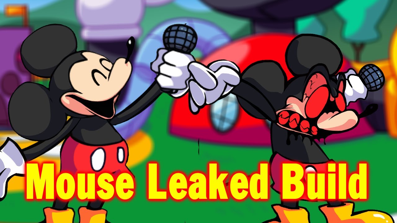 FNF VS Mouse leaked build - YouTube