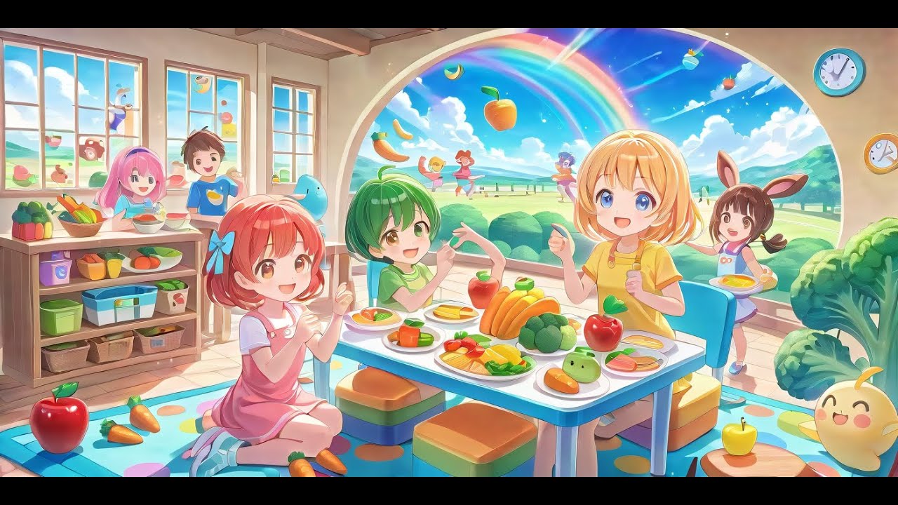 Healthy Eating Song | Fun Food & Nutrition Song for Kids Version 2 ...