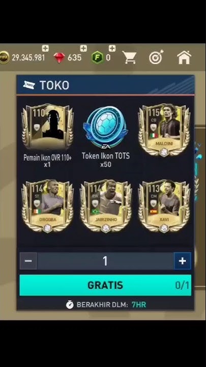 Cara Dapat Maldini 115 Gratis di event TOTS || FIFA MOBILE 23 - YouTube