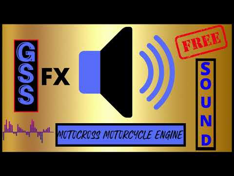 motocross motorcycle engine - Sound Effect HD (No Copyright Sound)