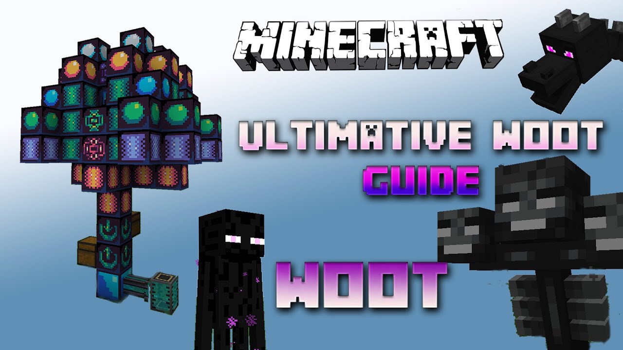 ULTIMATIVE WOOT GUIDE 💠 Woot Factory💠 Minecraft Woot Tutorial 💠 Deutsch ...