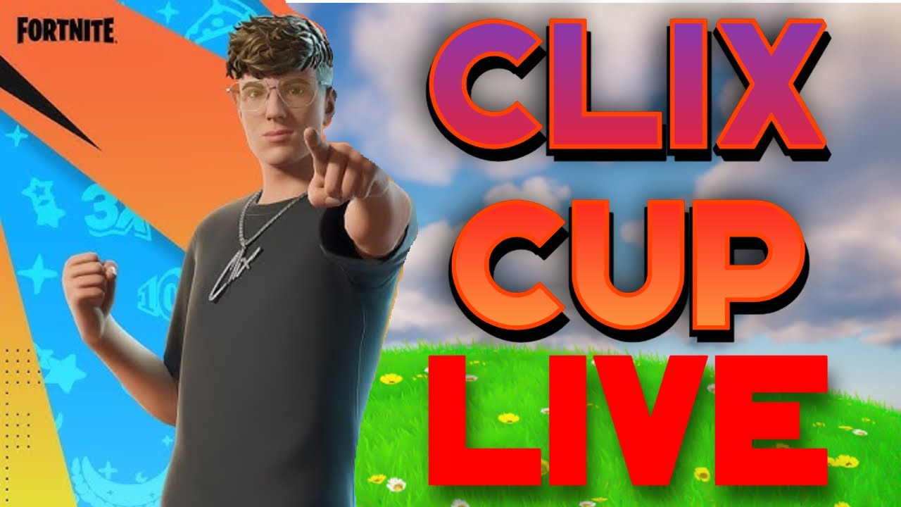 🔴CLIX ICON SKIN CUP w/ @LucaRakic | New !keyboard & !headset | !db ...