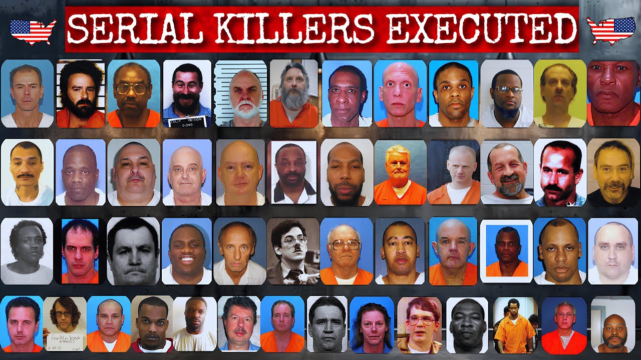 EVERY SERIAL KILLER EXECUTED (US): Last Meals & Final Words - YouTube