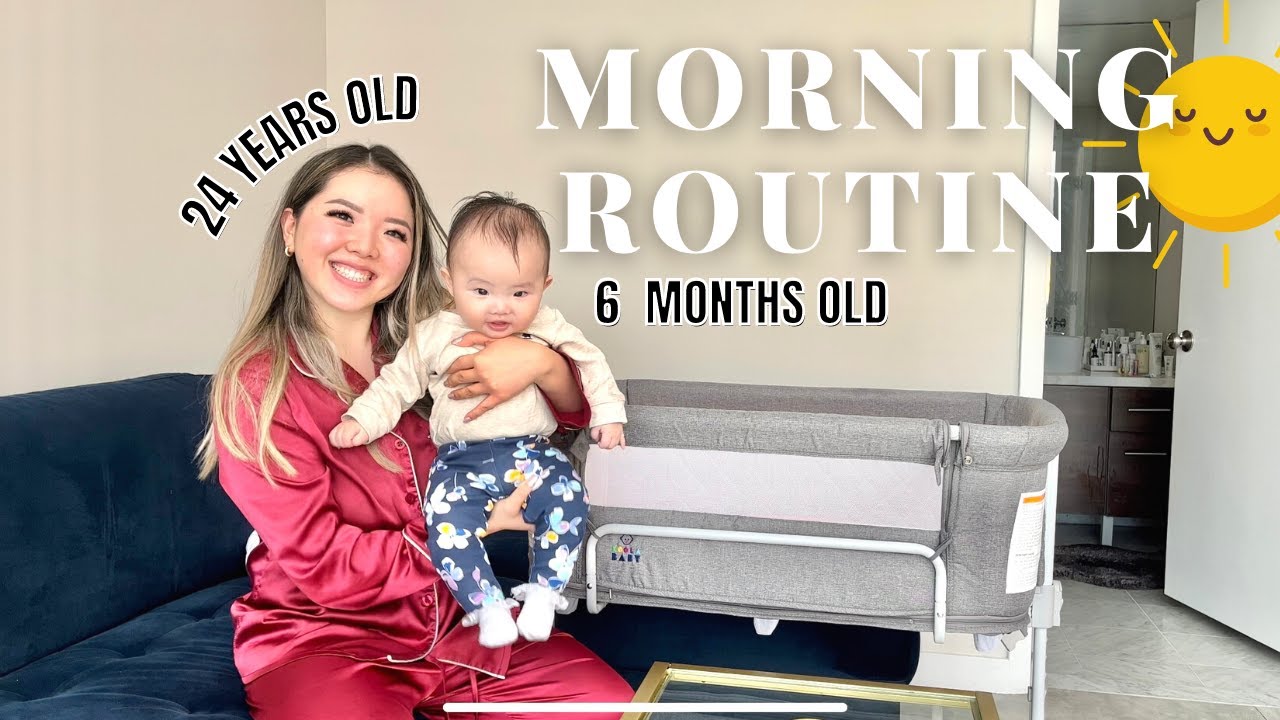 REALISTIC BABY MORNING ROUTINE (FIRST TIME MOM!) - YouTube
