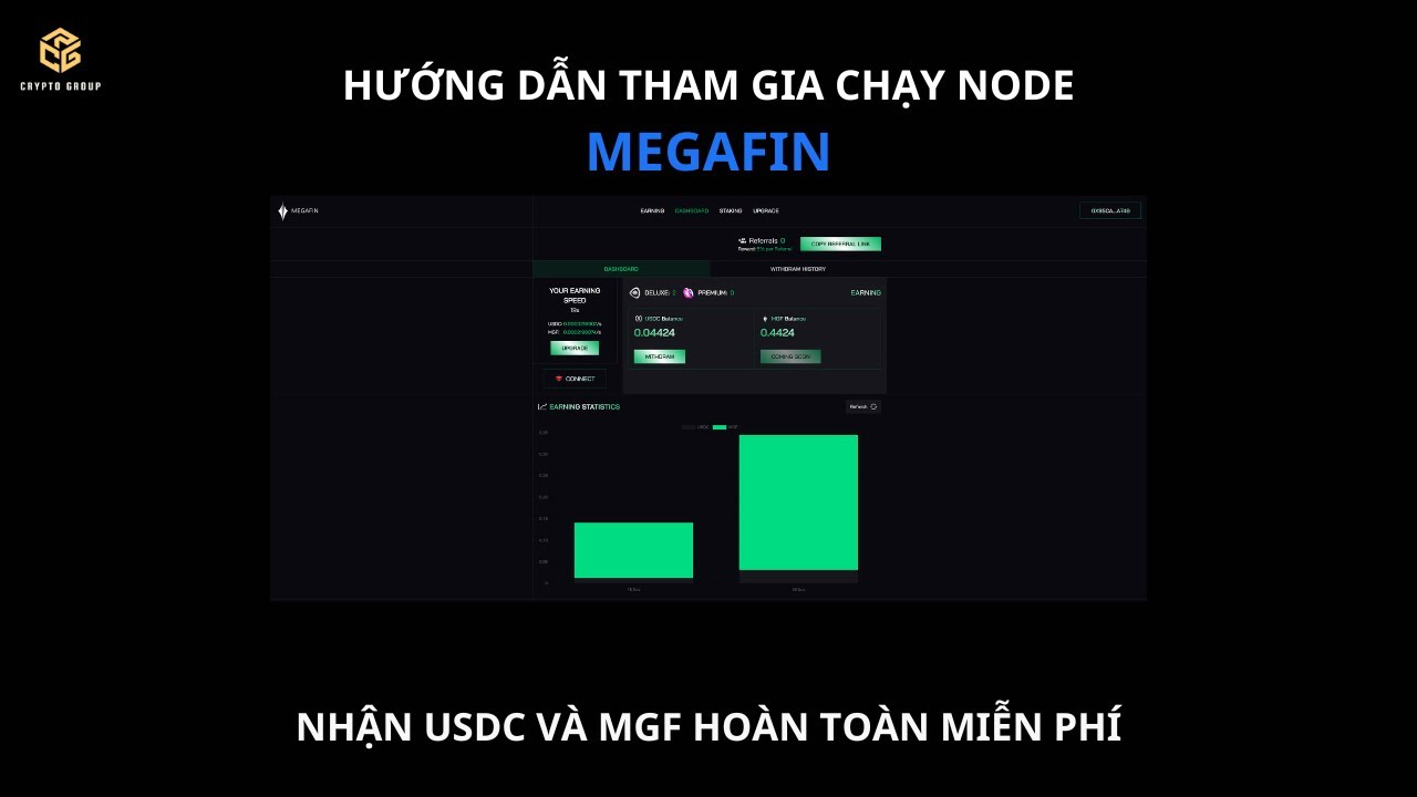 Hướng dẫn tham gia chạy node Megafin - Dự án đang cho nhận tiền tươi ...