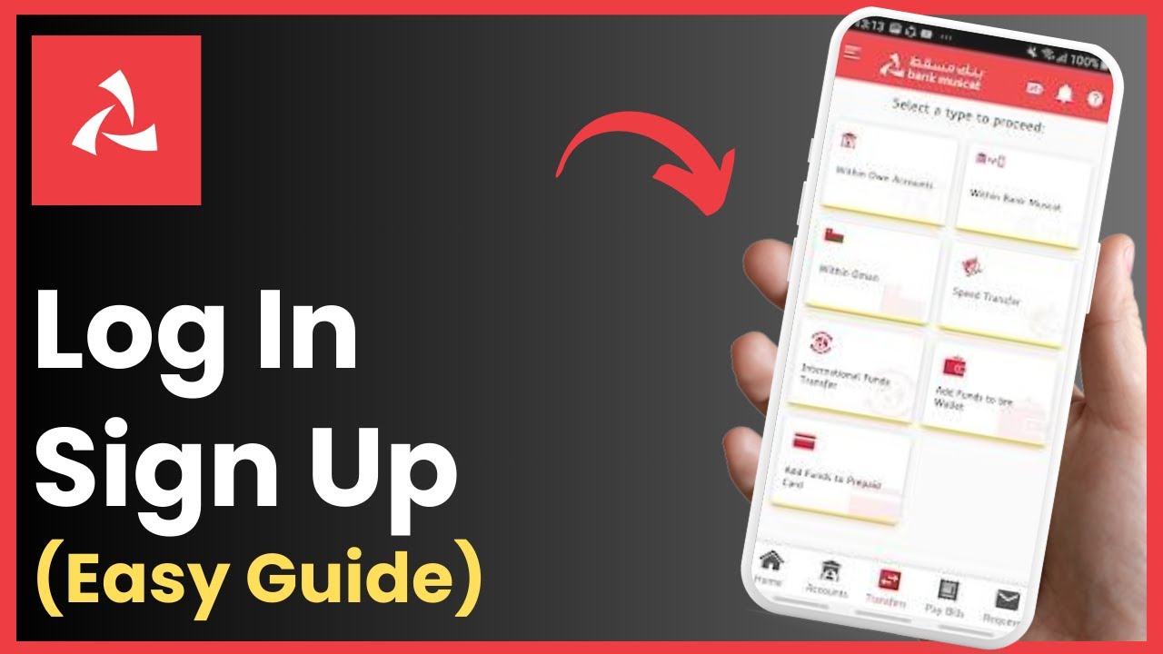 How To Log In Bank Muscat Online Banking | Create Account - YouTube
