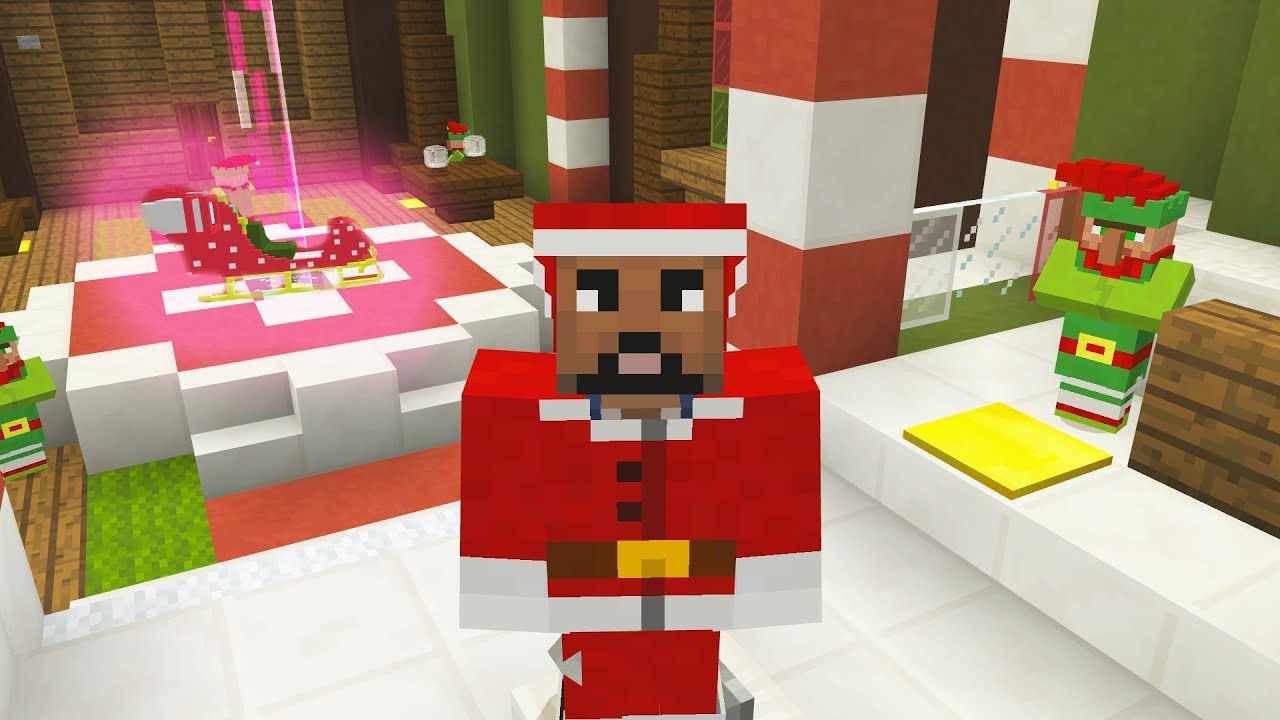 Minecraft - SANTA'S SLEIGH RIDE! - The Shrink Ray - YouTube