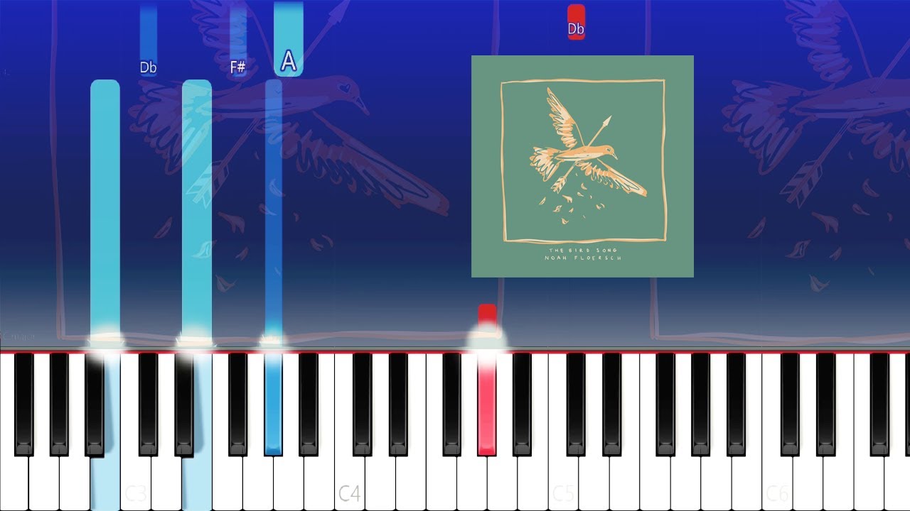 Noah Floersch - The Bird Song (Piano Tutorial) - YouTube