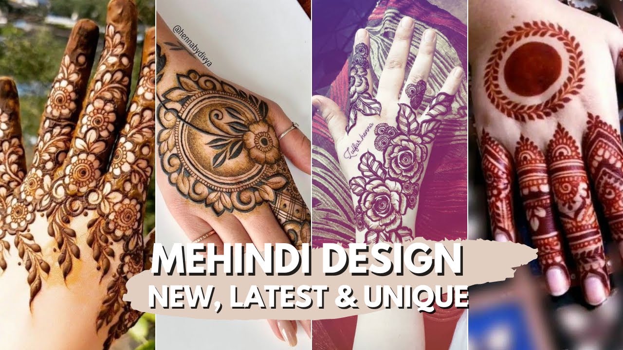 Mehindi Designs, latest mehindi design - YouTube