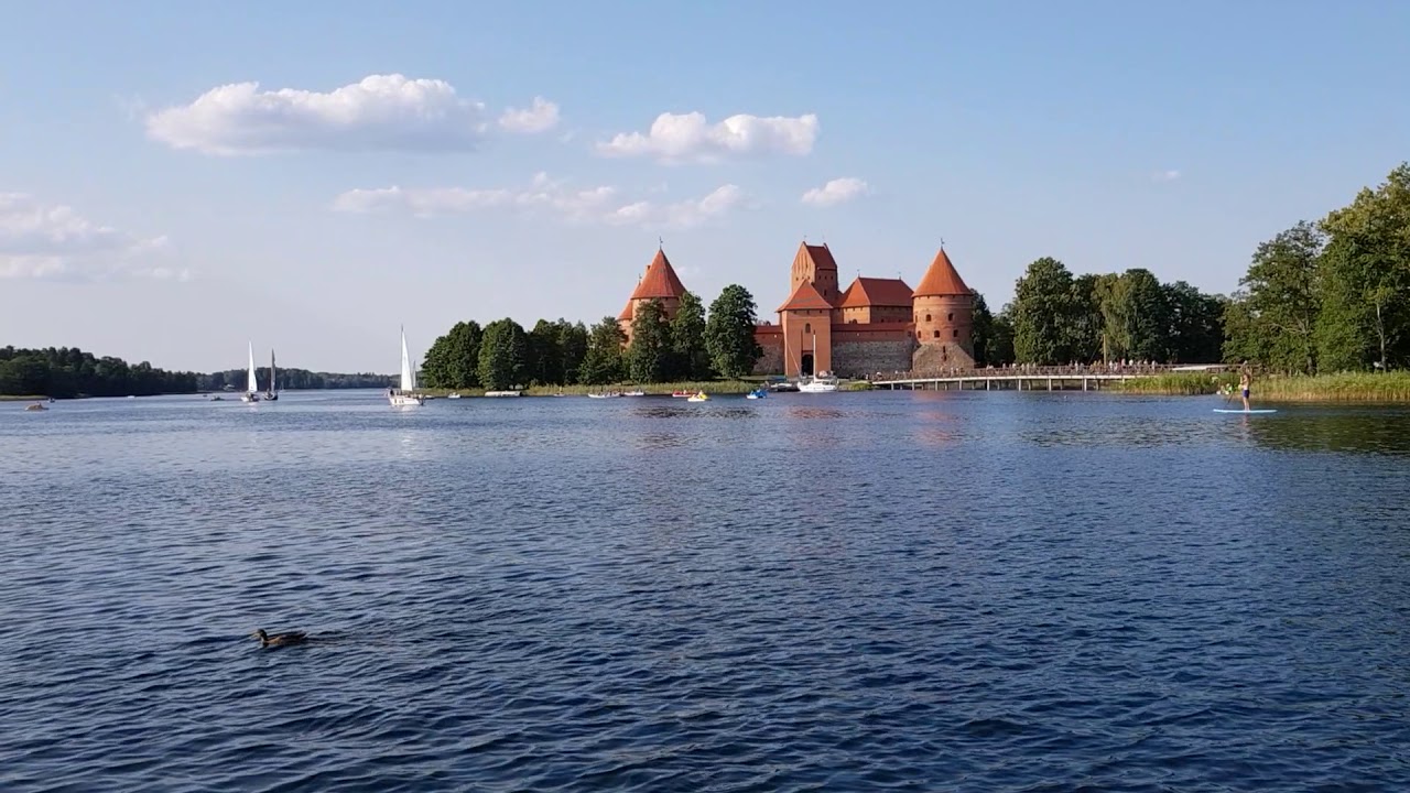 Trakai. Trakų pilis. Trakai Castle Island - YouTube