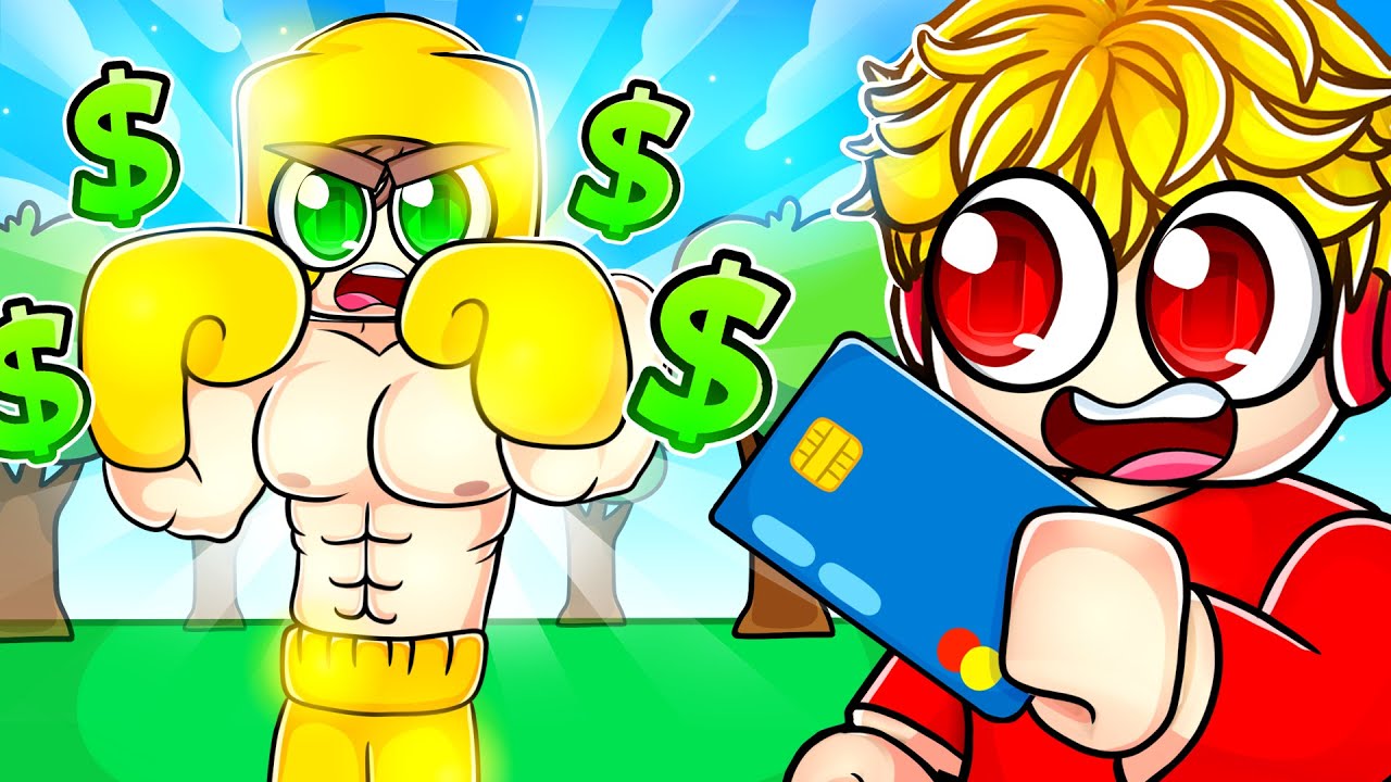 Spending $100,000 to Become the STRONGEST BOXER in Roblox! - YouTube