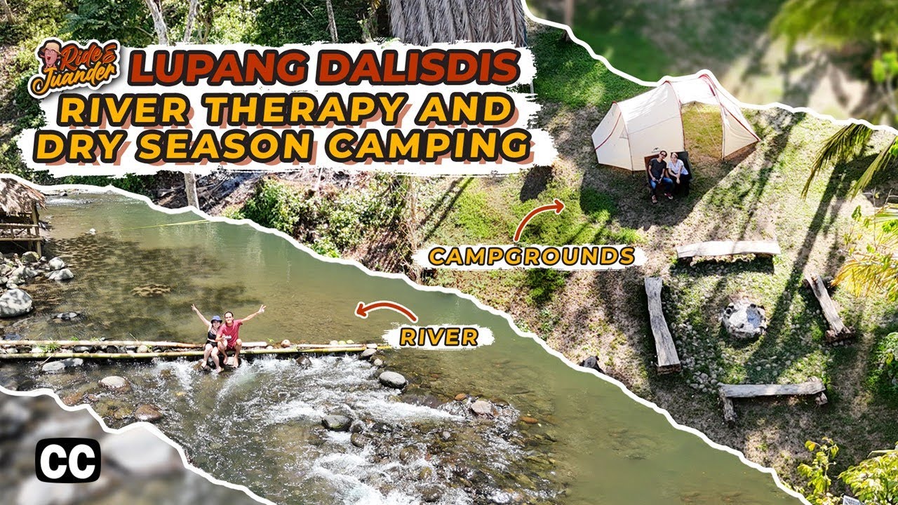 Riverside Camping with Beautiful River | Nature ASMR | Lupang Dalisdis ...