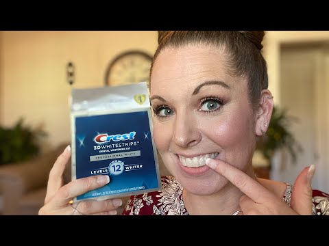 Crest 3D Whitestrips Dental Whitening Kit - 20 Day Progression