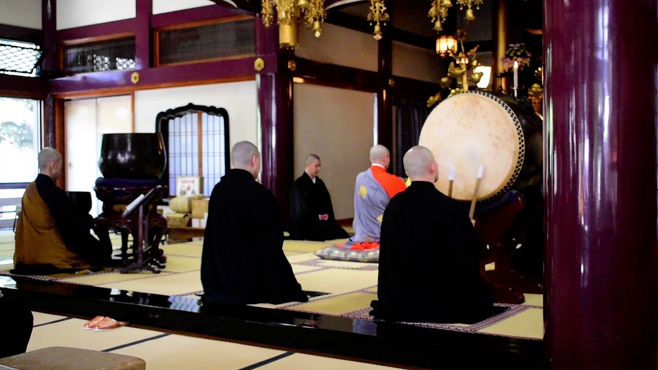 Zen Buddhist sermon at Kōganji Temple in Sugamo, Tokyo - YouTube