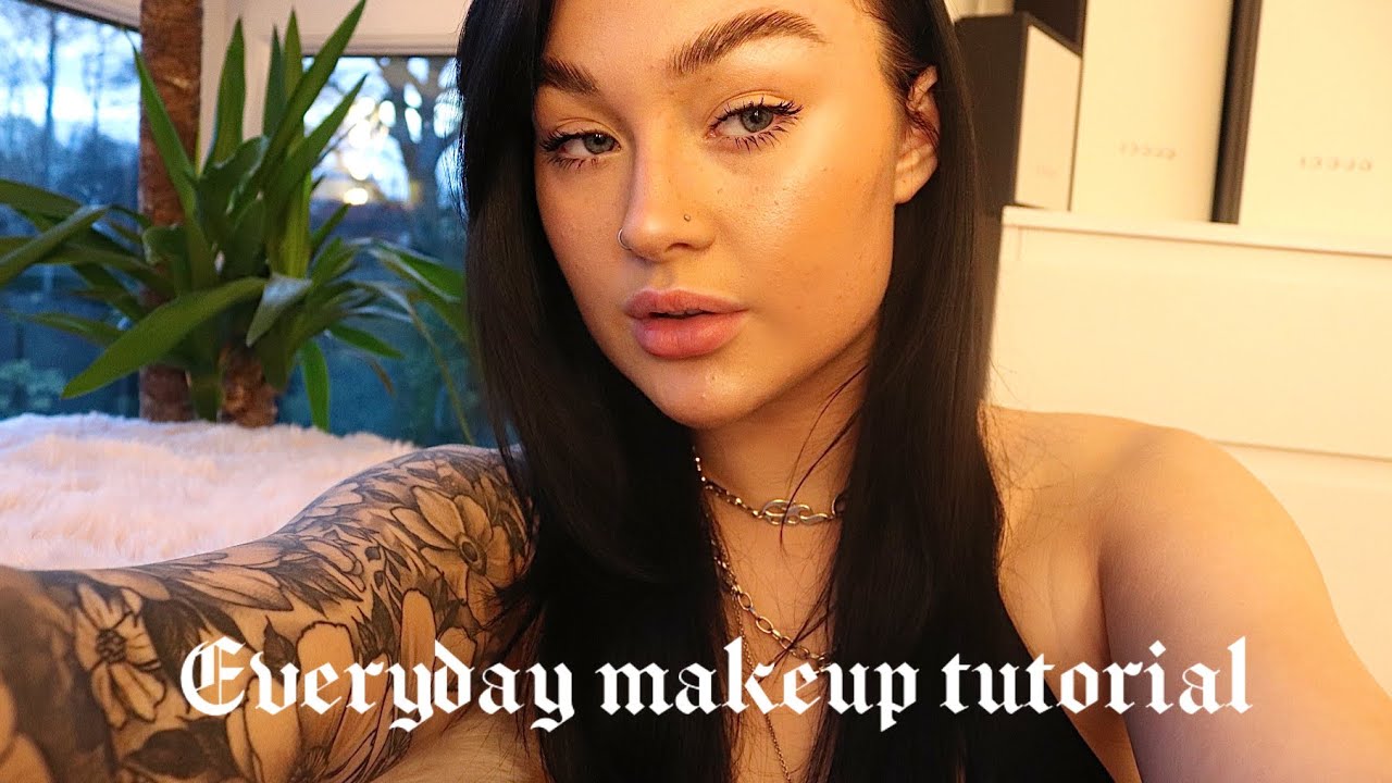 My updated everyday makeup tutorial! | Meg Feather - YouTube