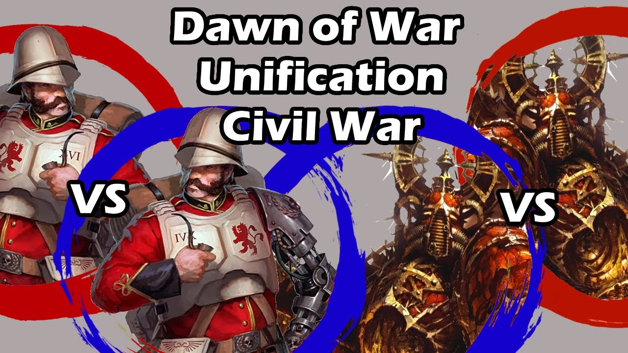 Dawn of War Unification: Civil War (2 Games) Praetorian Guard and World ...