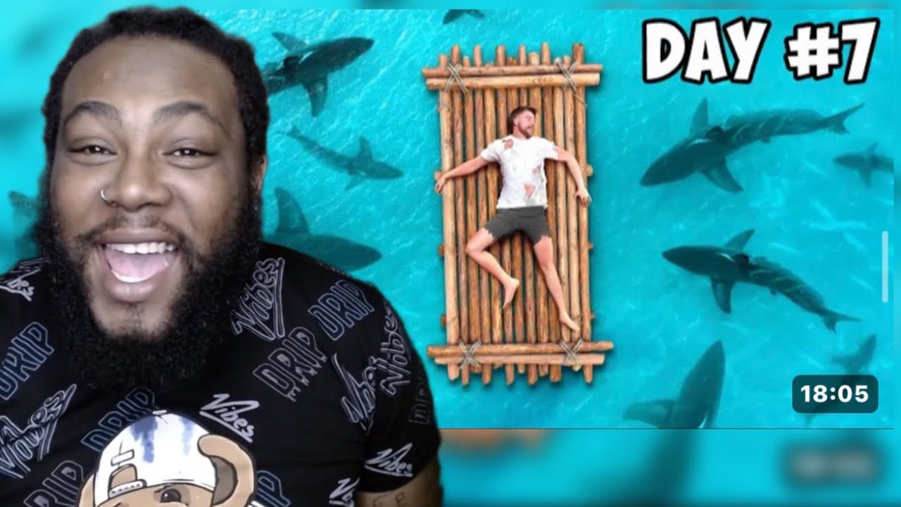 OMG THIS IS SO CHAOTIC! Joey Sings Reacts To Mr Beast 7 Days Stranded ...