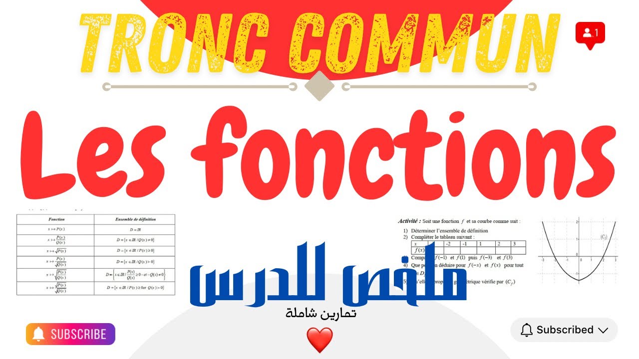 Devoir surveillé 2 en MATH - Semestre 2 - Tronc commun - YouTube