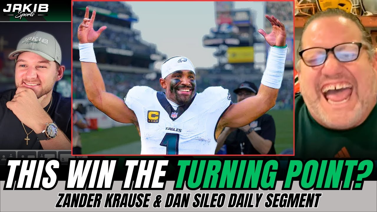 Zander is FIRED UP After Eagles Comeback Win Over Rams & Pushes Back on ...