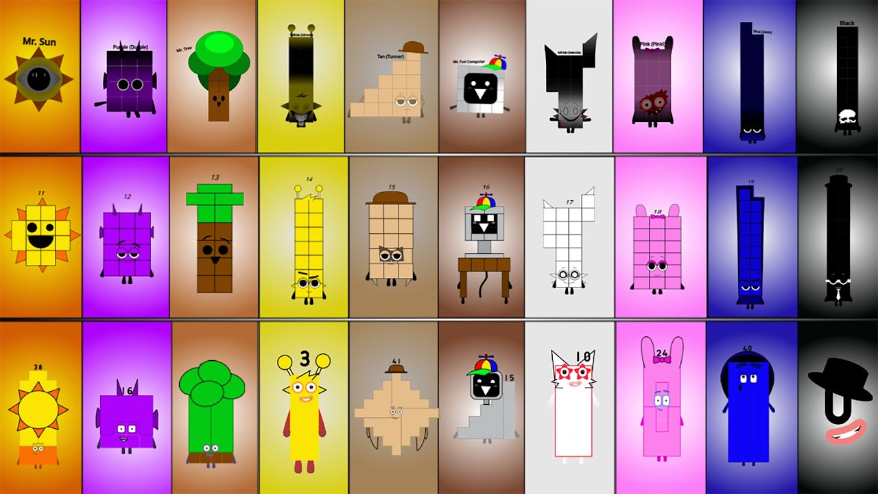 The Duel Of Three Top Superstars : Numberblocks Band Ultimate GD ...