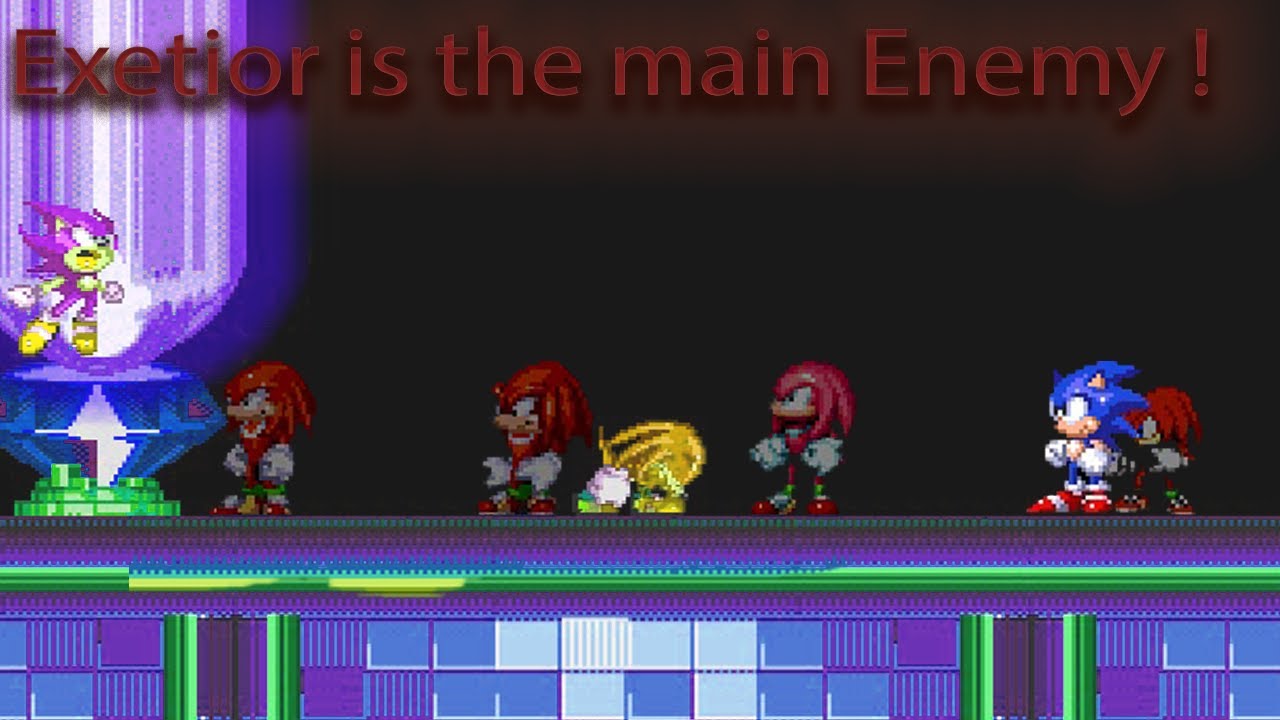 Chaos Hunter Kills Knuckles | Exetior is the main Enemy | Sally.exe CN ...