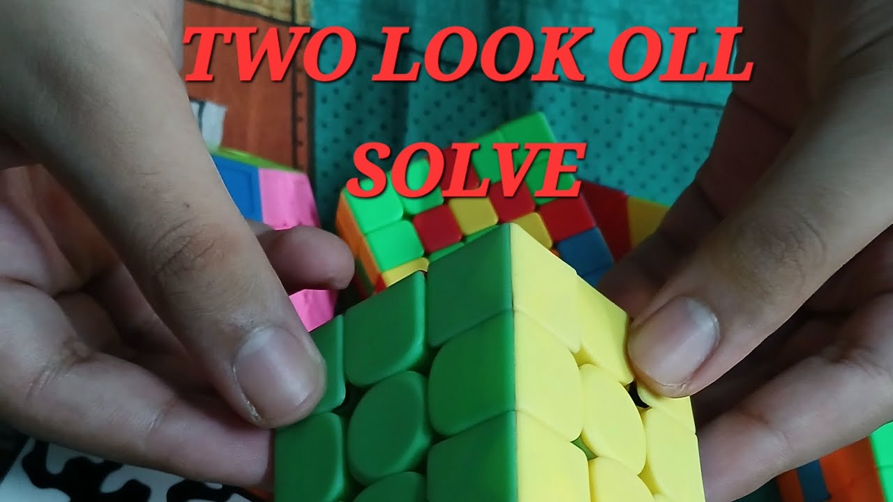 How to solve two look oll? - YouTube