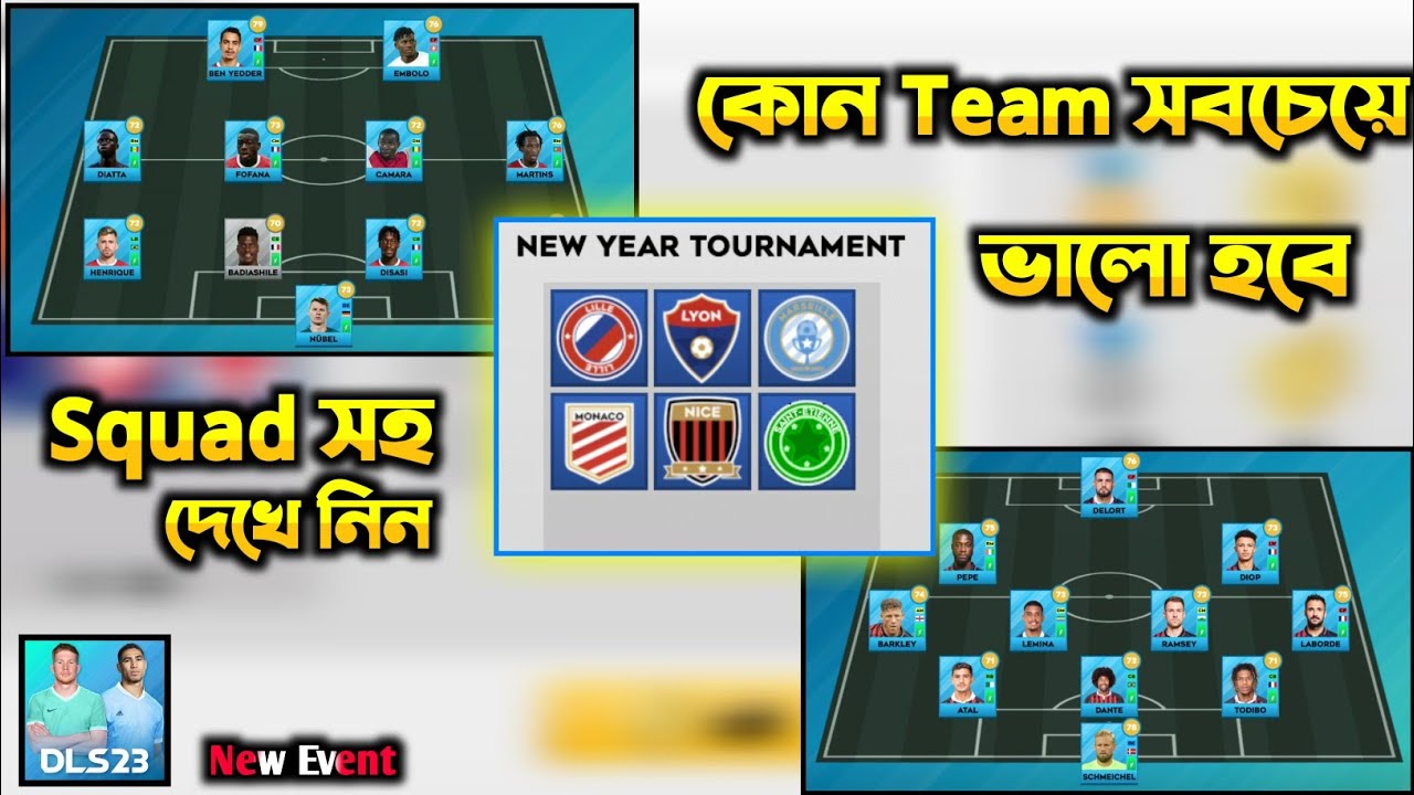 DLS 23 * New Year Challenges Cup * DLS 23 New Event * Dream League ...