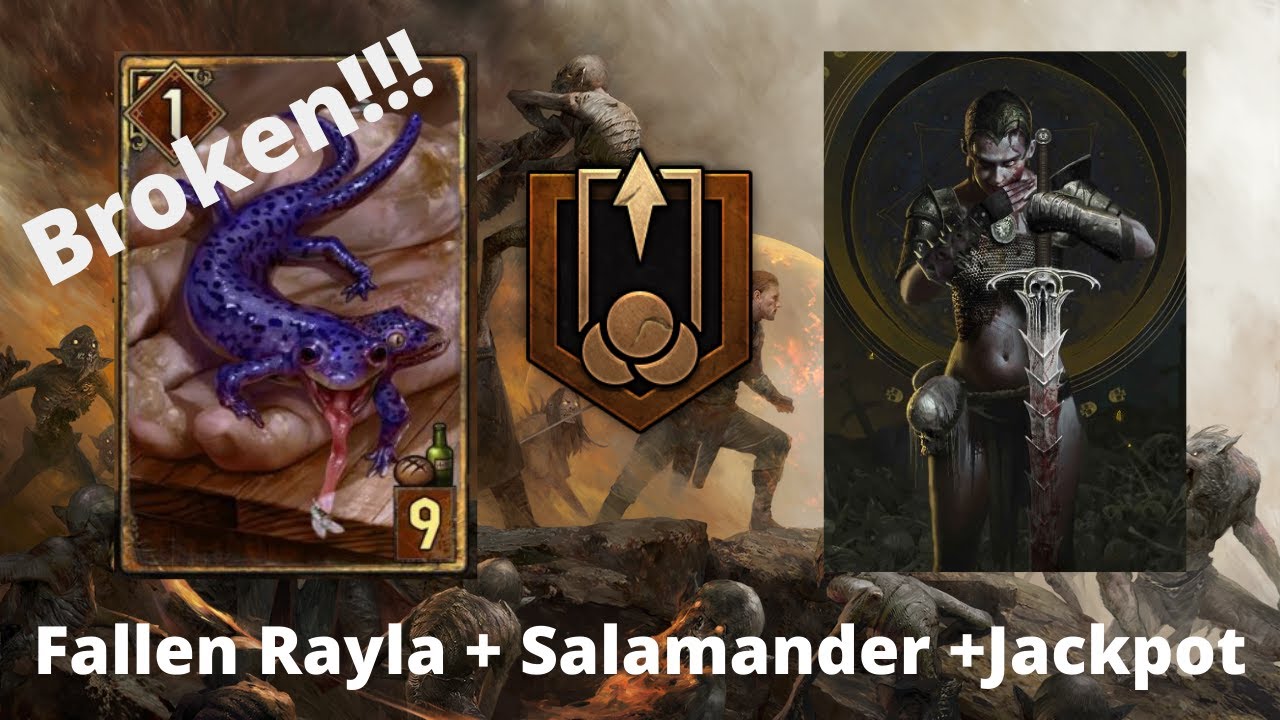 Syndicate is Broken!!!!! Fallen Rayla & Salamander|Gwent|Way of the ...