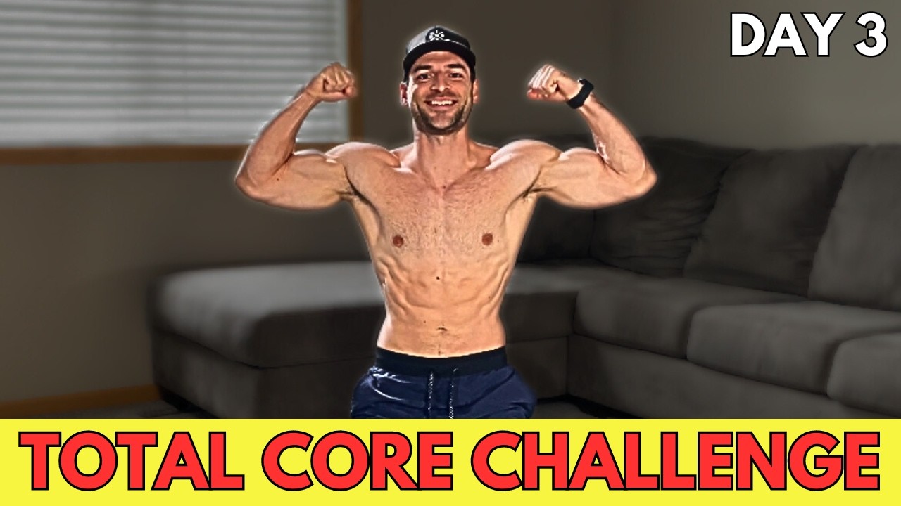 3x3 Ab Circuit Workout at Home (40/20) | Total Core Challenge Day 3 ...