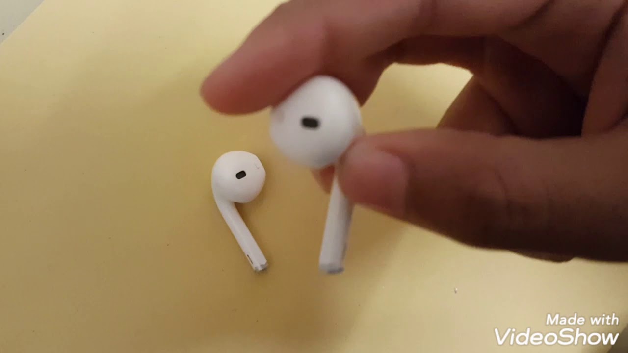 How to make fake airpods - YouTube