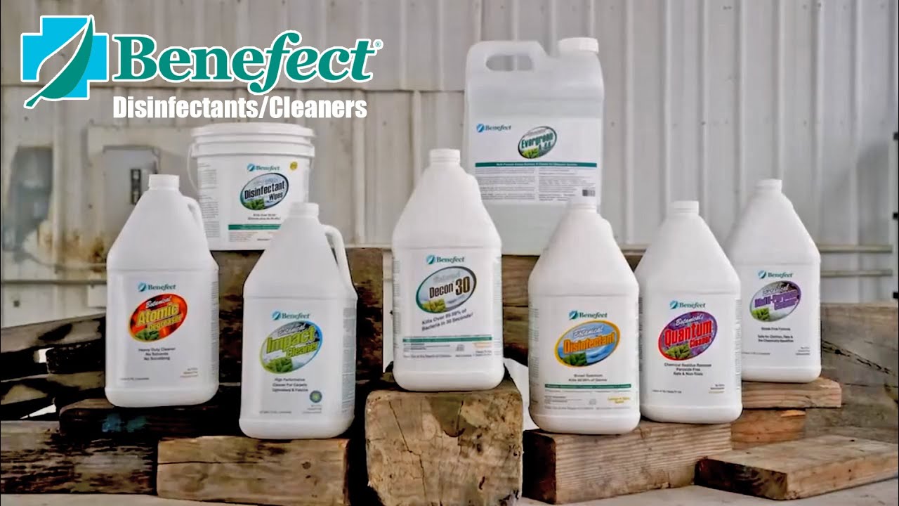 Authentically Botanical - Benefect Disinfectants & Cleaners - YouTube