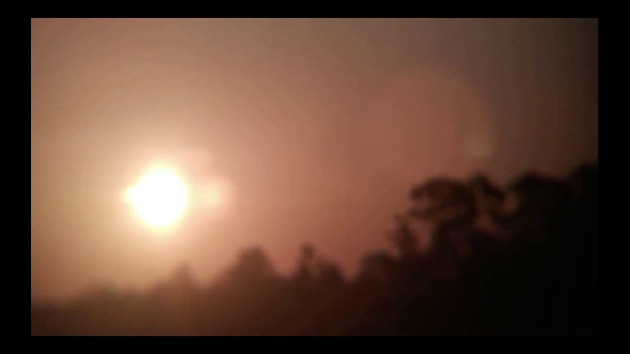 Aug 20 2017 Large Planetary Orb right of sun in sunrise NIBIRU System ...