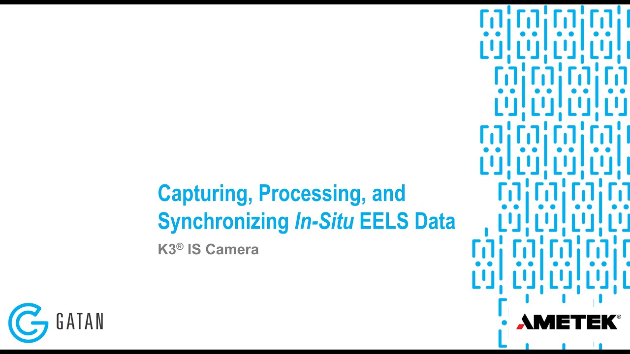 Capturing, Processing, and Synchronizing In-Situ EELS Data - YouTube