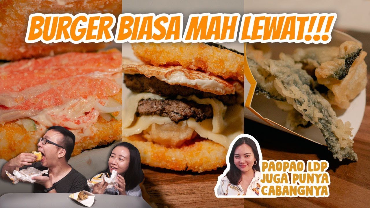 KOLABORASI BURGER X SUSHI HADIR DI SURABAYA! | BURGUSHI - YouTube
