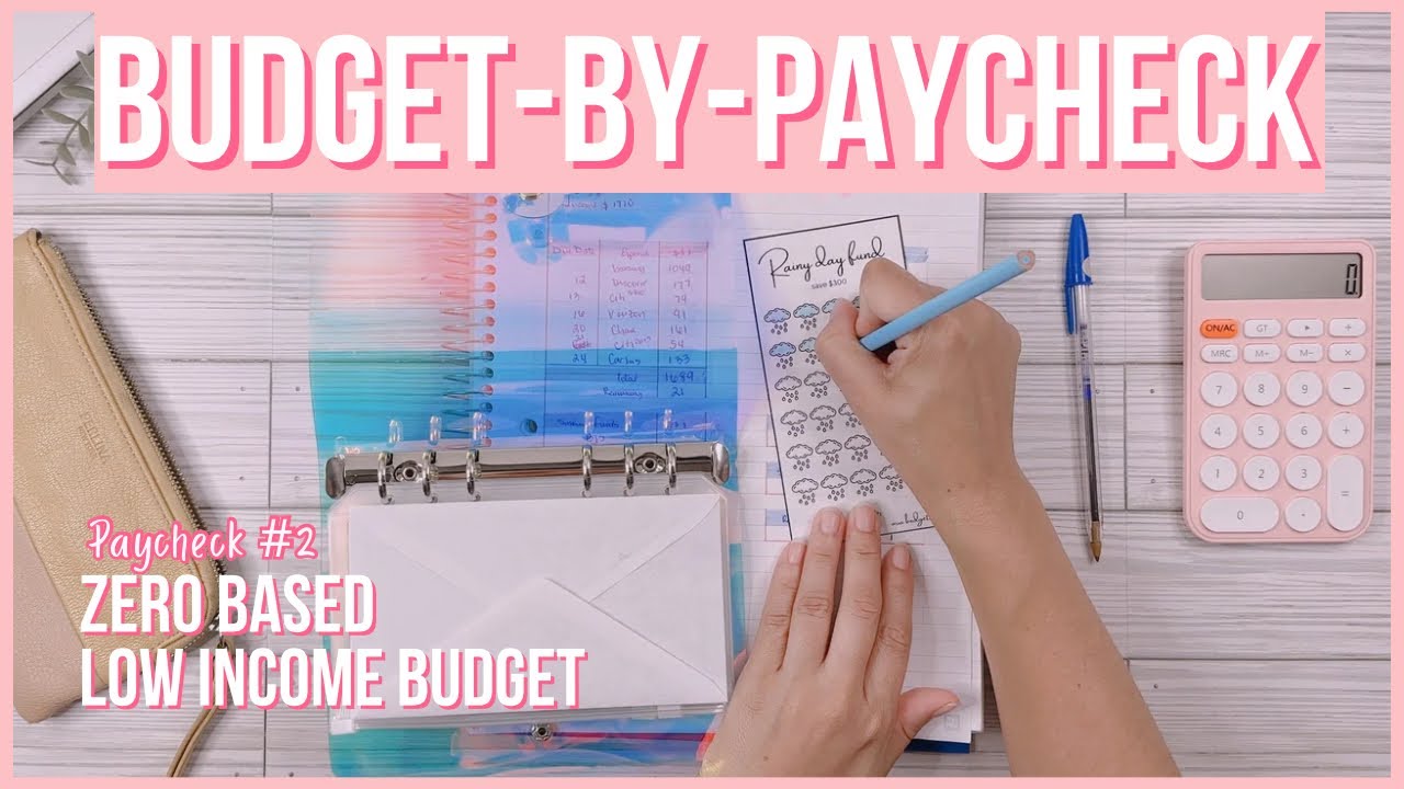 Zero Based Budget By Paycheck | August2023 Paycheck #2 | Budget With Me ...