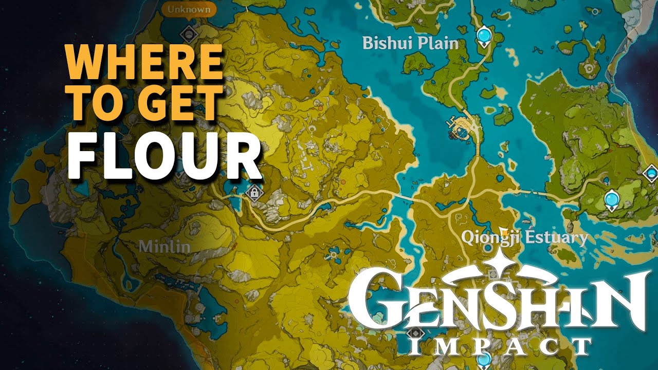 How to get Flour Genshin Impact - YouTube