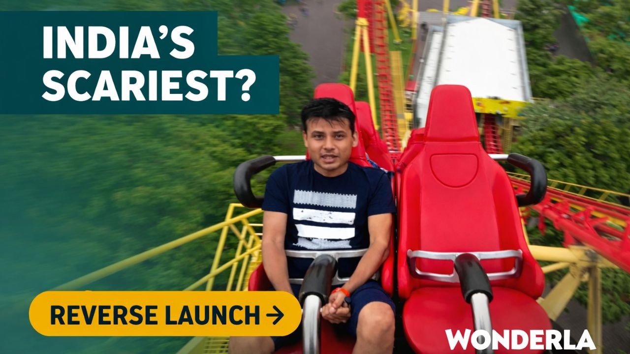 Hyderabad’s Scariest Ride? 😱 Recoil Wonderla Review + Rider Faints ...
