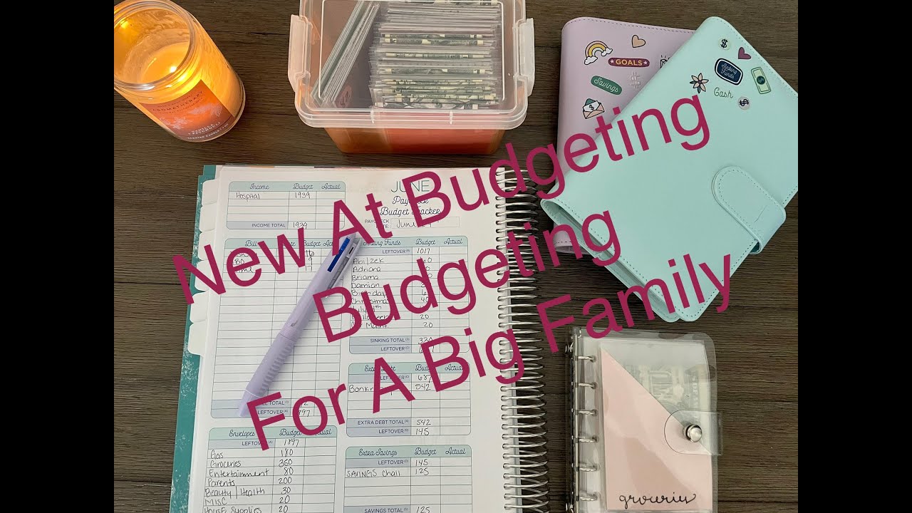 FIRST BUDGET FOR FAMILY OF 7 | BUDGET BY PAYCHECK | ZERO BASE BUDGET ...