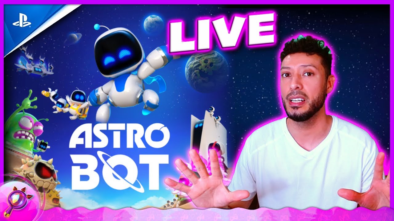 Astro Bot Live Stream - First Impressions of Astro Bot! (Part 1) - YouTube