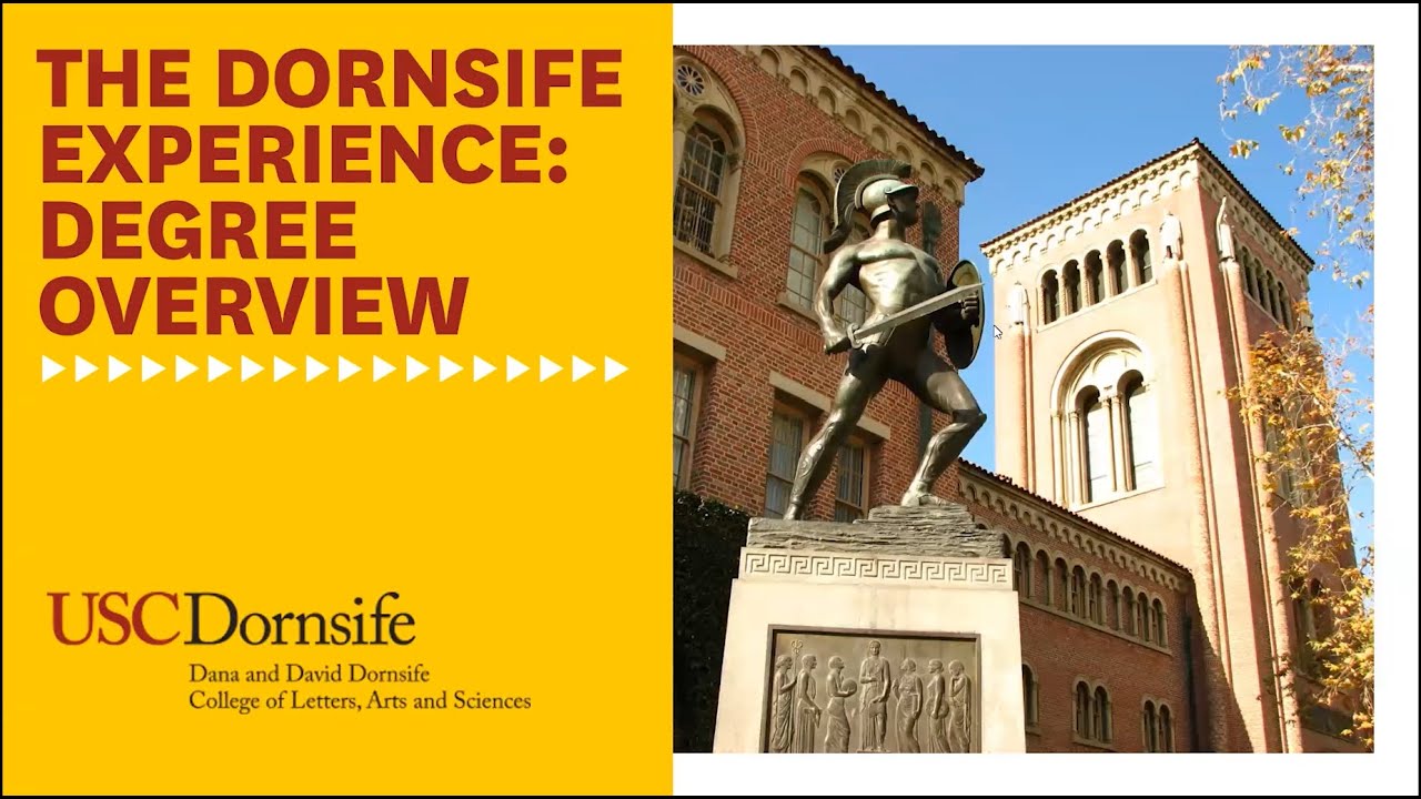 Dornsife Degree Overview - YouTube