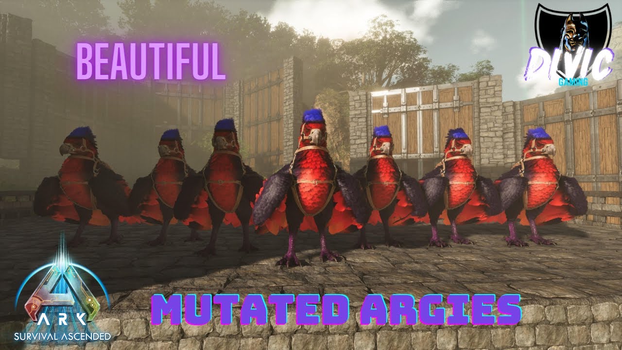 I Made Beautiful Mutated Argies! | Ark: Survival Ascended S1E12 - YouTube