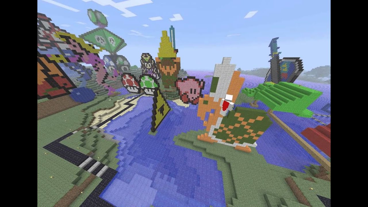 Minecraft - Sanity Server - NintendoCapriSun Shrine / Island Part 1 ...