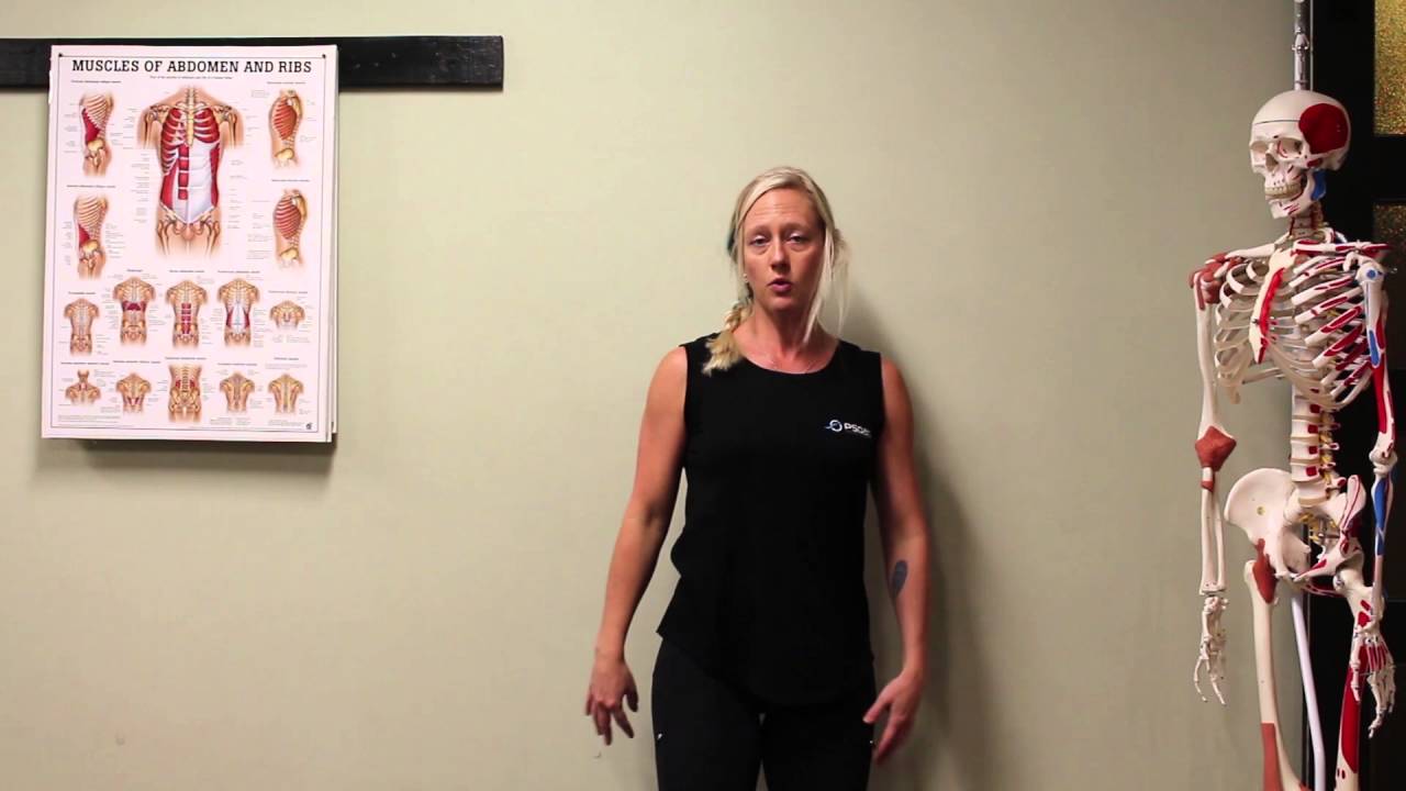 Wall Angel Stretch - YouTube