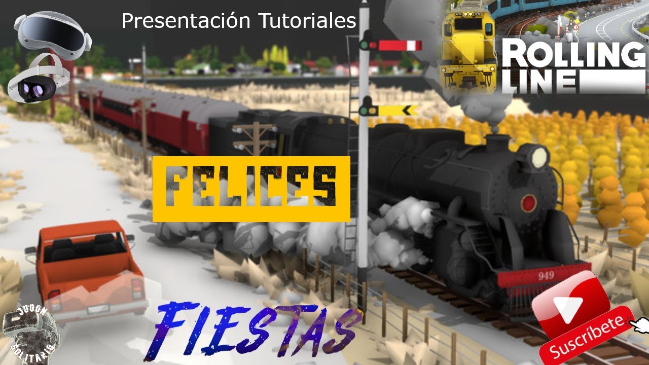 Rolling Line PC VR Presentación Tutoriales - YouTube