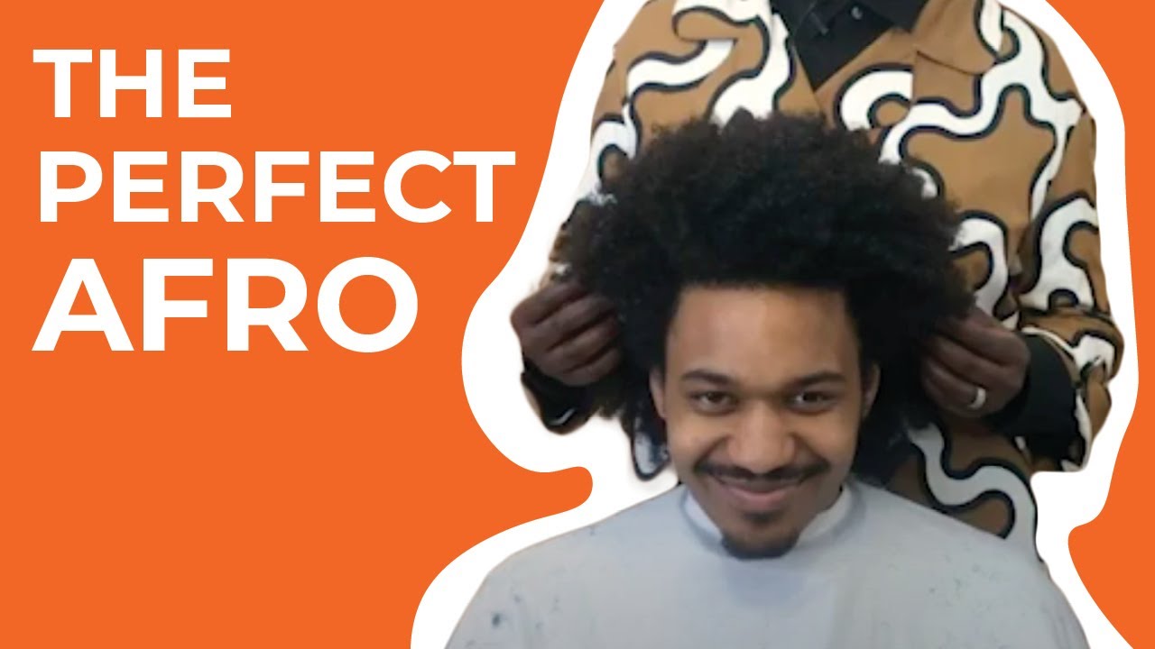 How to Cut a Perfect Afro | Haircut Tutorial and Style Guide - YouTube