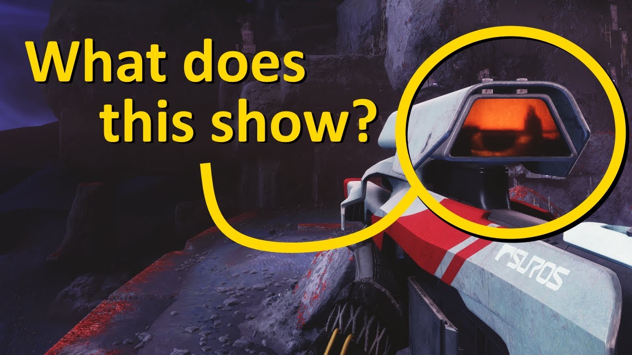 What can you see in your Scope Reflection? (Destiny 2) - YouTube