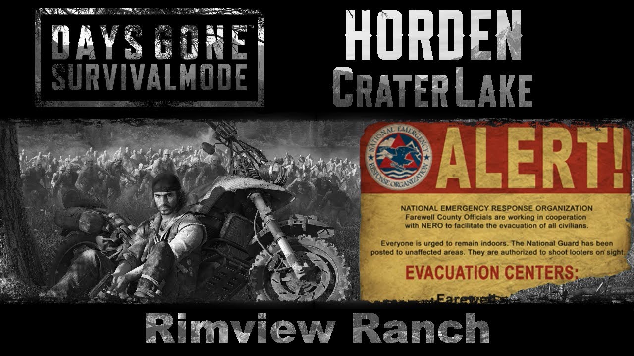 Days Gone - Rimview Ranch Horde [DE|PS4] - YouTube