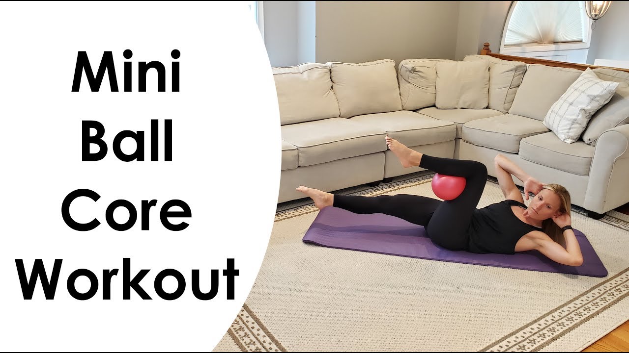 MINI BALL CORE WORKOUT (AB BURNER) - YouTube