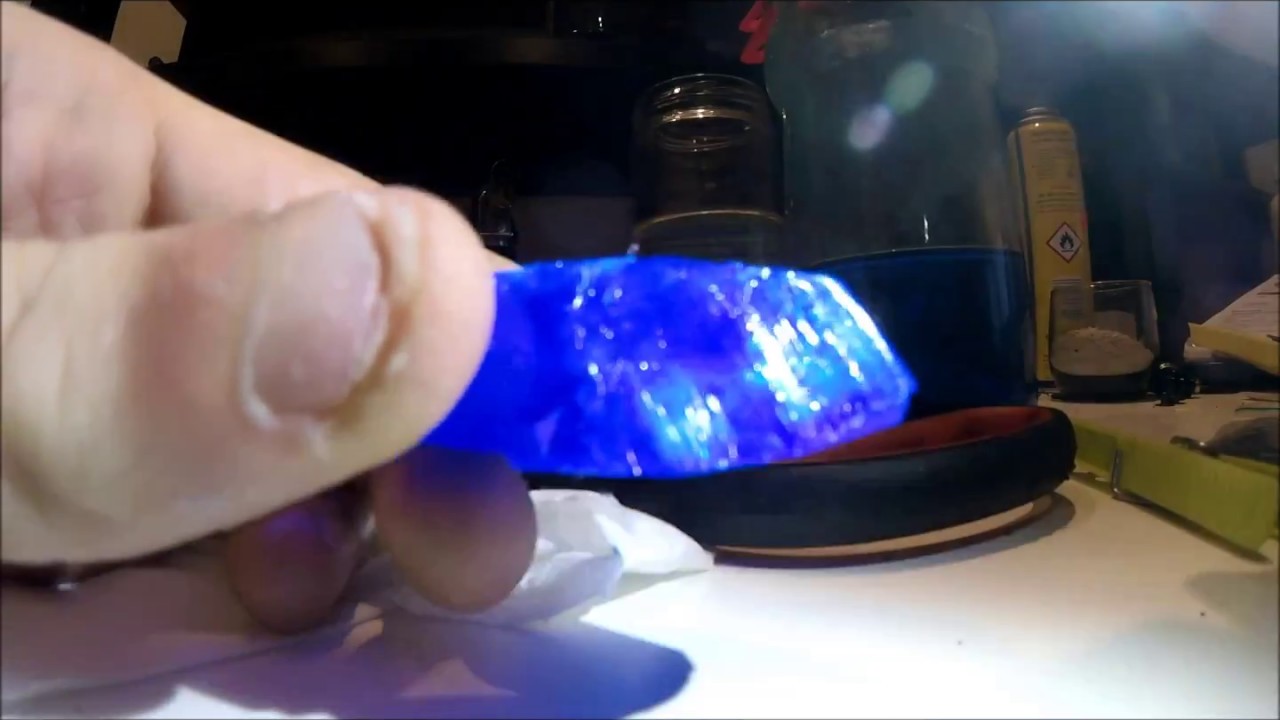 VITRIOLO AZUL SULFATO DE COBRE - YouTube